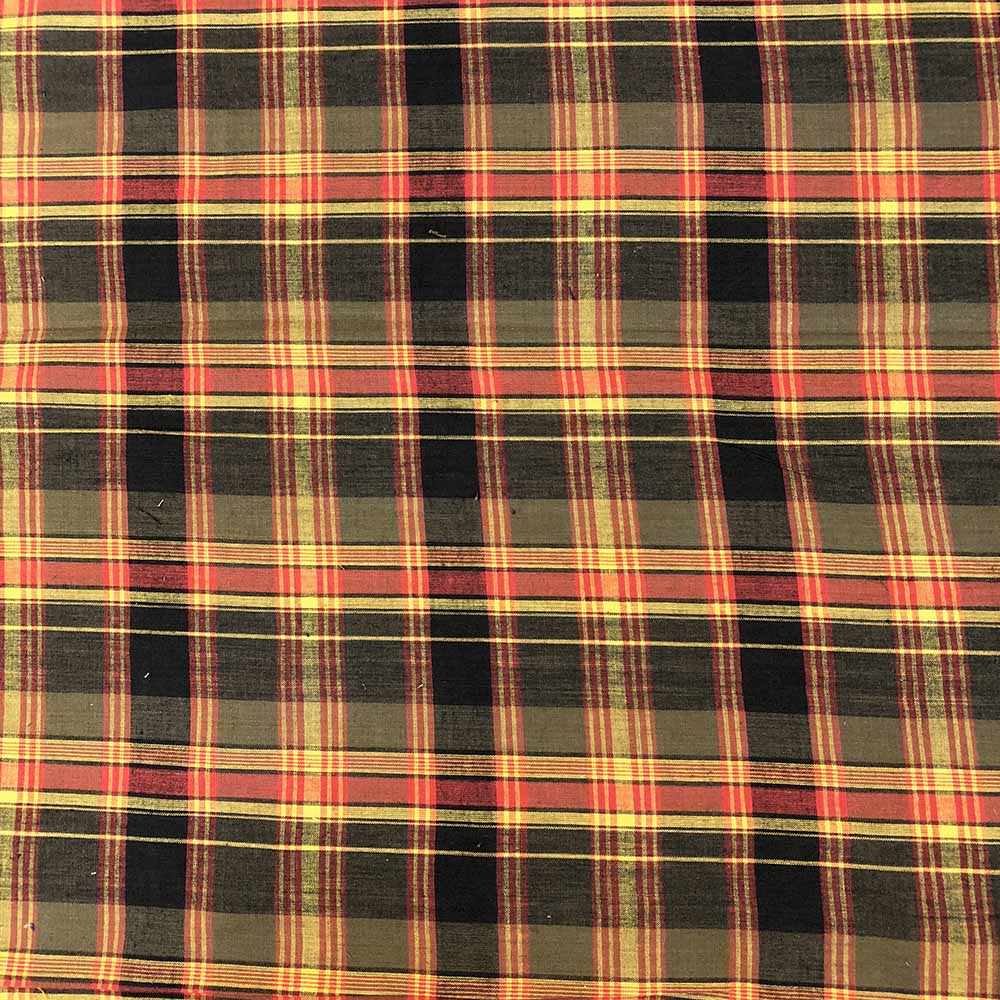 Madras Plaid Fabric (Style 15986) 100% Cotton 44/45" Wide $4.99/Yard
