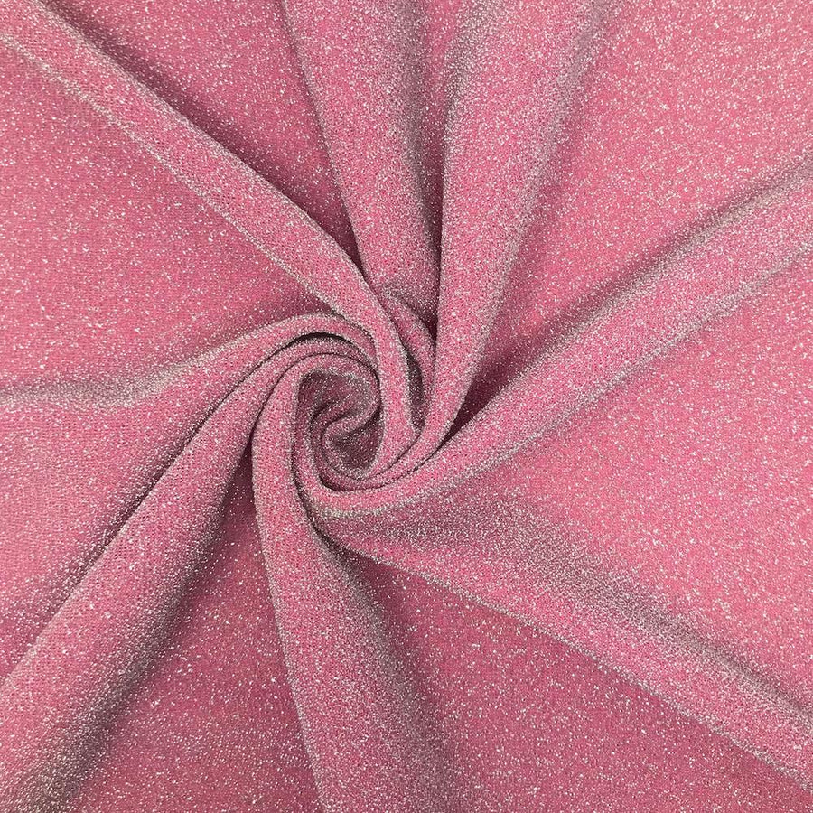 Metallic Lurex Jersey Knit Fabric By The Yard