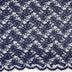 Navy Daisy Corded Lace on Mesh Fabric 52" Wide 100% Polyester/ON SALE!