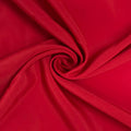 Red Polyester Tissue Faille Fabric 58/60" Wide Sold By The Yard