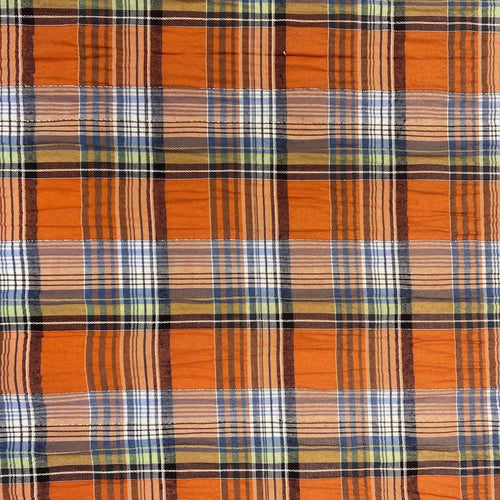 Polyester Metallic Shimmer Yarn Plaid 100% Polyester 60" Wide $4.99/Yard