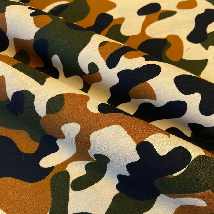 Military Camouflage Print Fabric 100% Cotton $6.99/yard Sold BTY