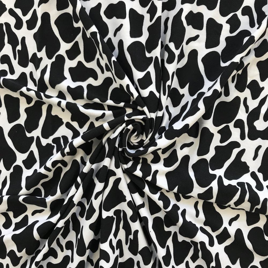 Dalmatian Printed DTY Brushed (8-1) Fabric