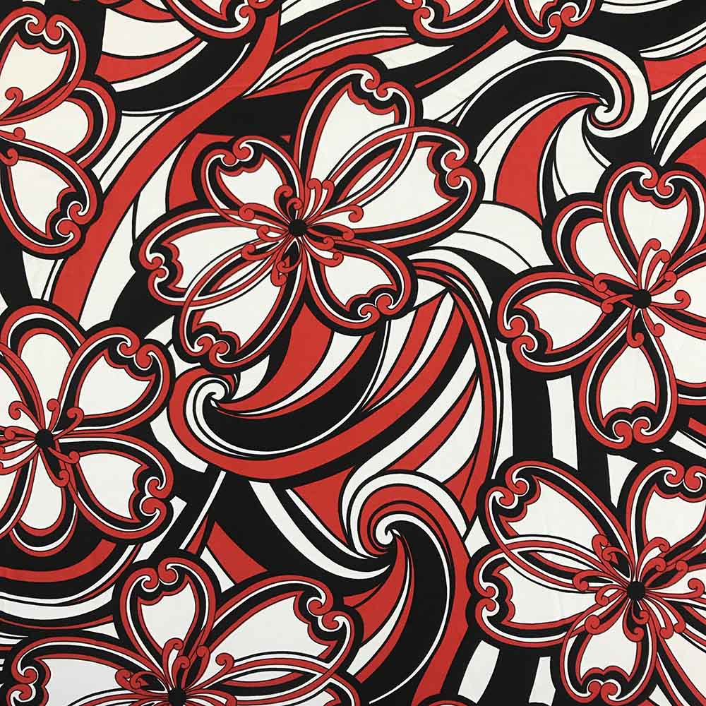 Leah Printed ITY Knit (16-2) Fabric By The Yard