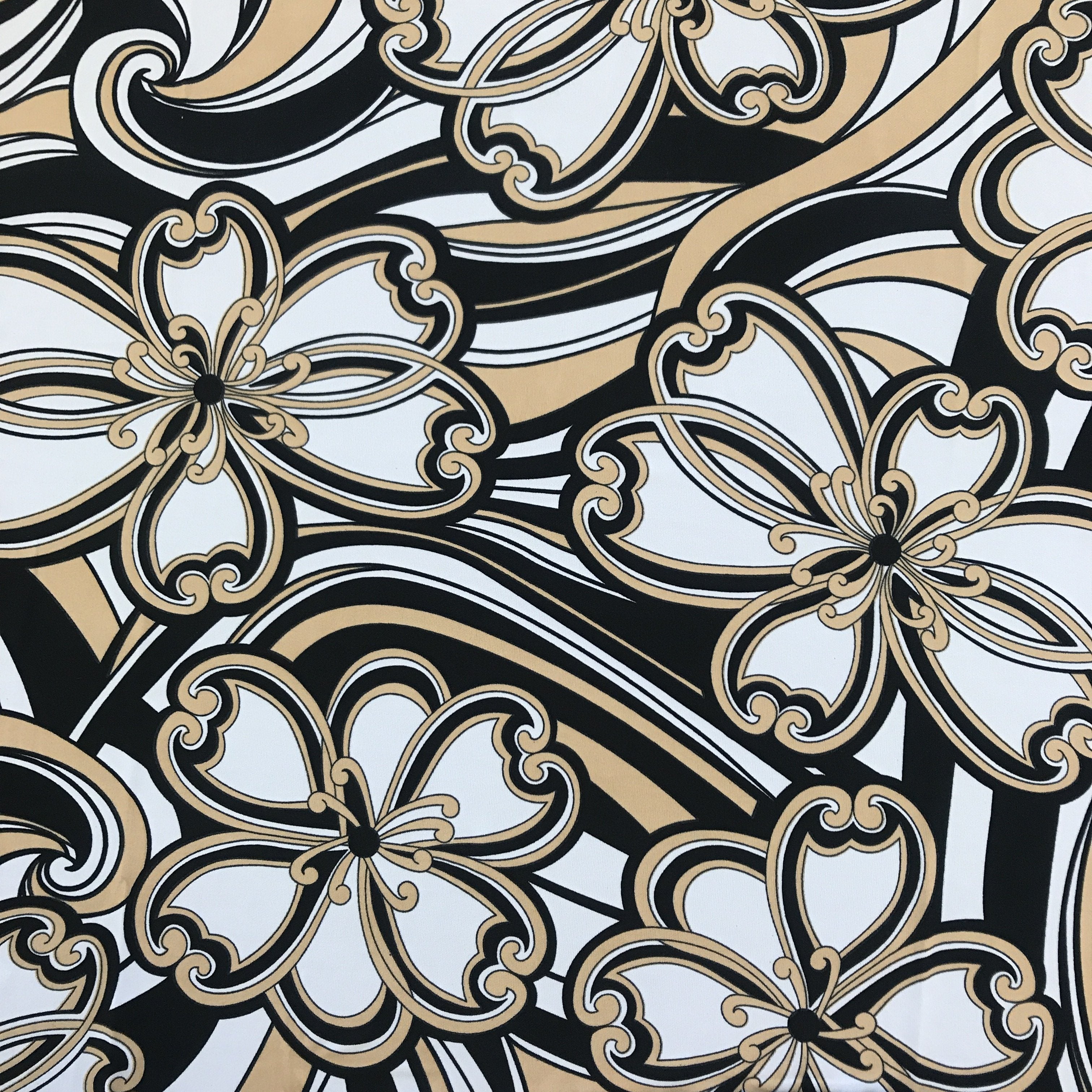 Leah Printed ITY Knit (16-3) Fabric By The Yard