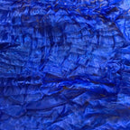 Royal Blue Ruffle Organza Fabric 52/53" Wide $19.99/Yard 100%Polyester