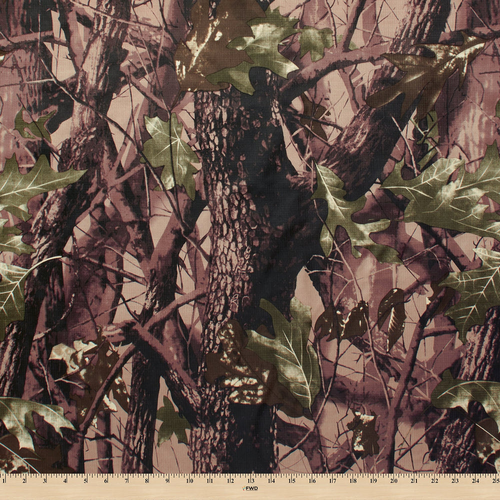 Ottertex Waterproof 70D (1.9oz) DWR PU Nylon Ripstop Hunter