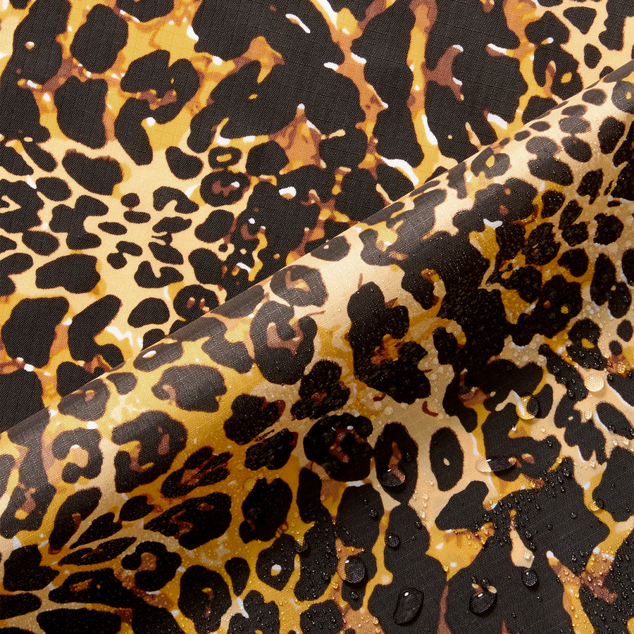 Ottertex® Printed Nylon Ripstop Fabric Leopard