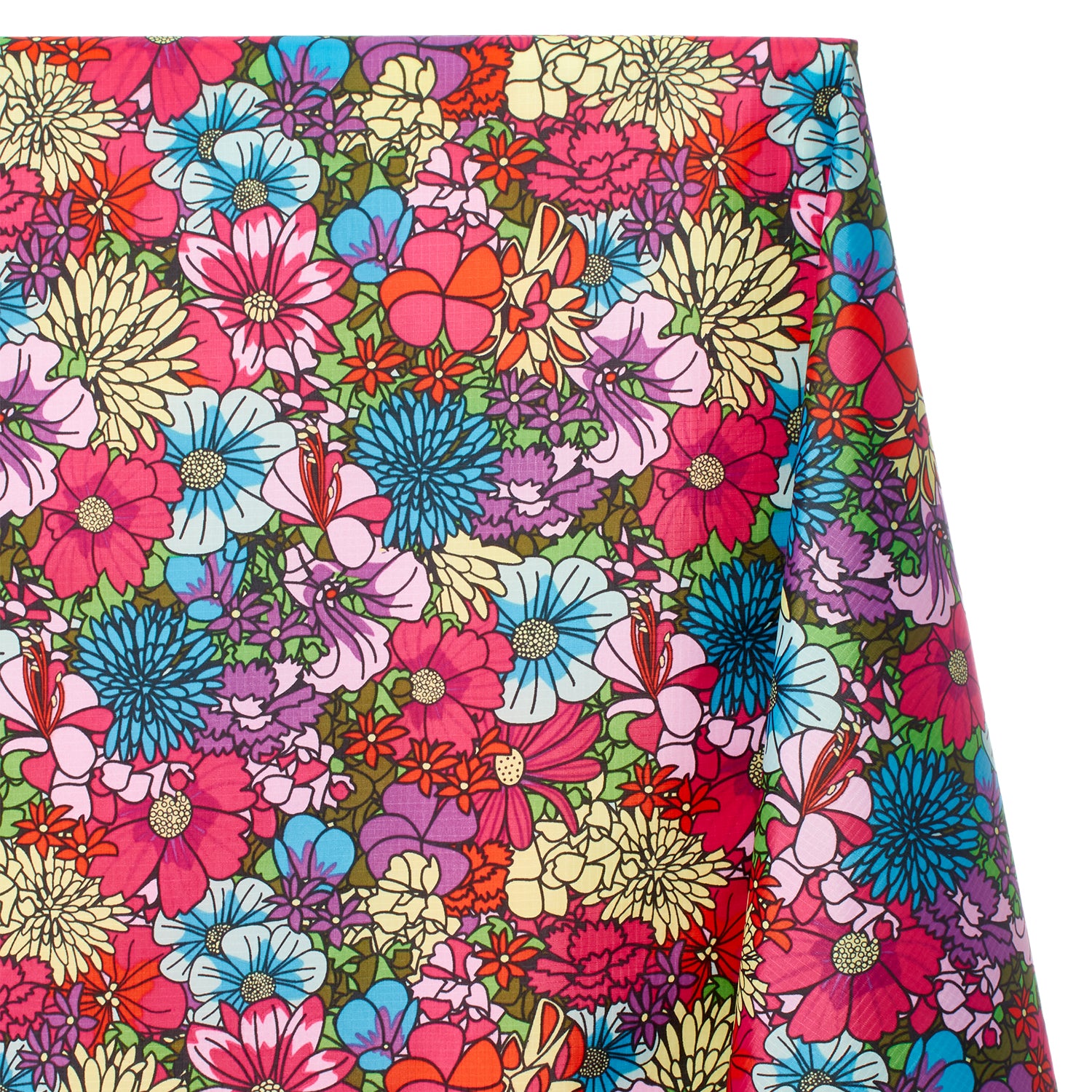 Ottertex® Printed Nylon Ripstop Fabric Meadow