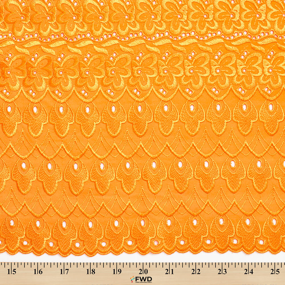 Campanula Embroidered Eyelet | Fabric Wholesale Direct