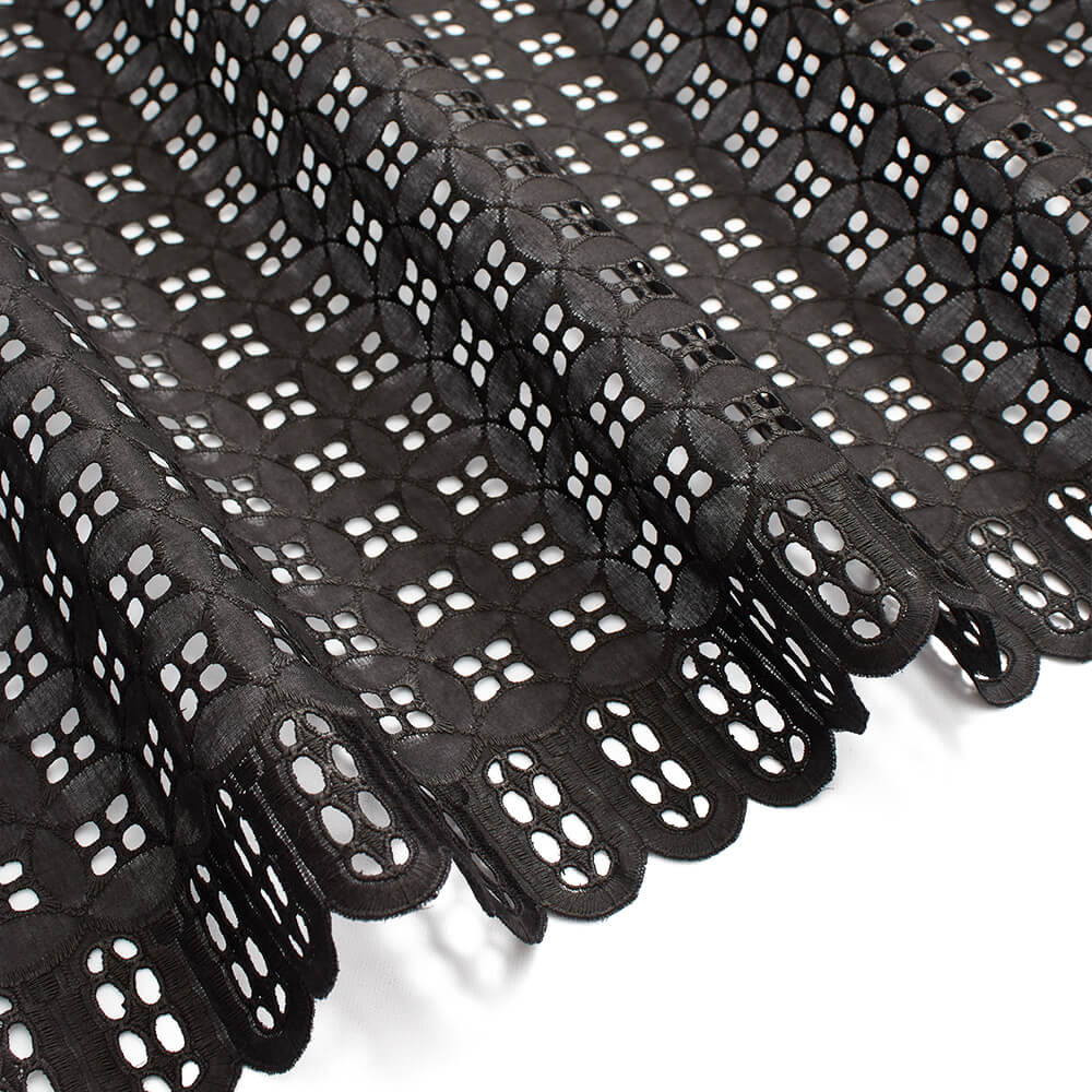 Circular Embroidered Eyelet | Fabric Wholesale Direct
