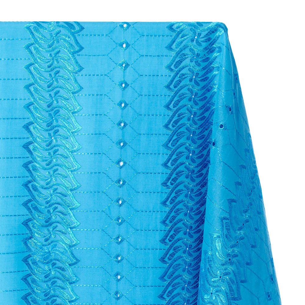 Floral Stitch Embroidered Eyelet | Fabric Wholesale Direct