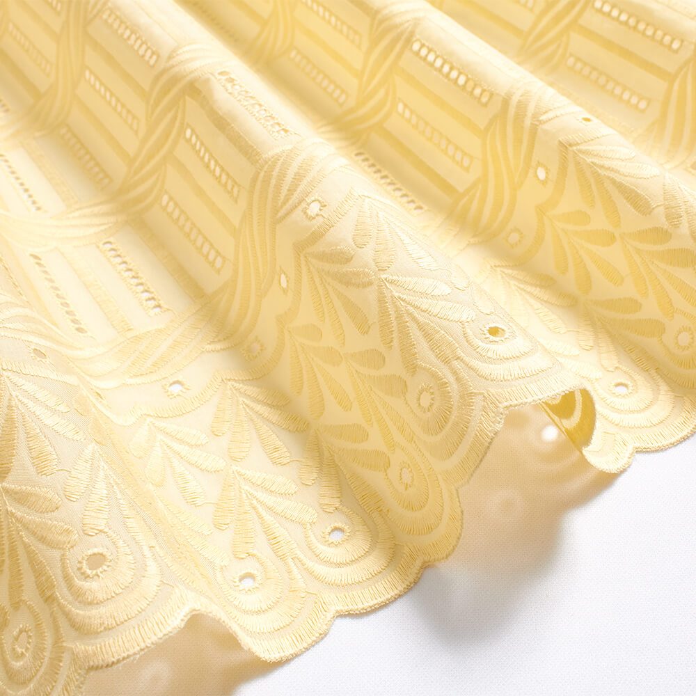 Solomonic Embroidered Eyelet | Fabric Wholesale Direct