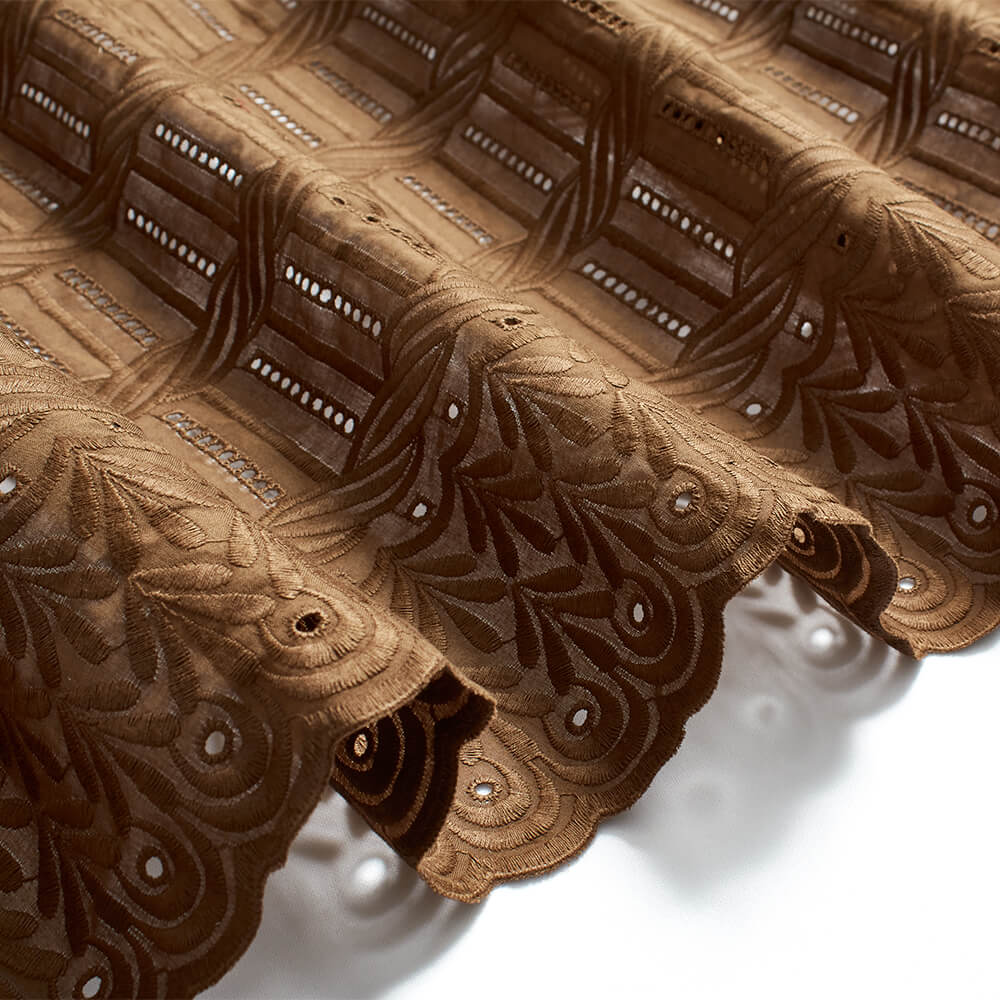 Solomonic Embroidered Eyelet | Fabric Wholesale Direct