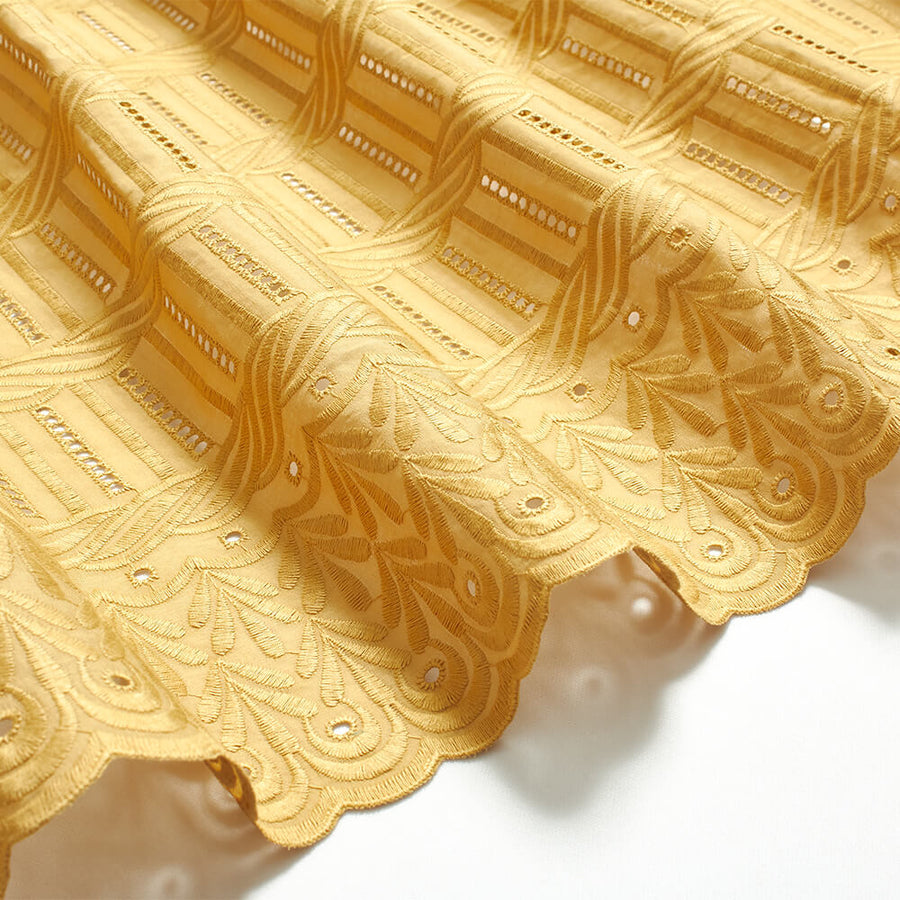 Solomonic Embroidered Eyelet | Fabric Wholesale Direct