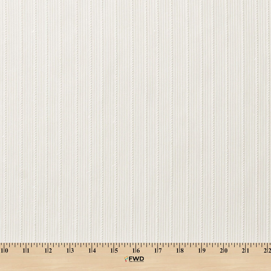 Bayzam Striped Sheer Mesh Dobby | Fabric Wholesale Direct