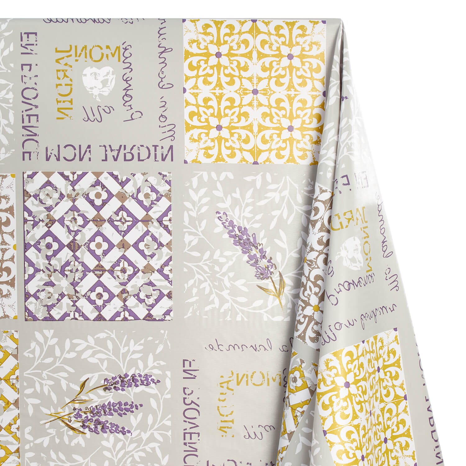 Lavender Harvest Oilcloth Fabric | Fabric Wholesale Direct