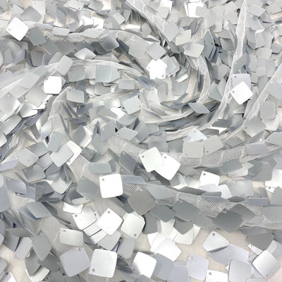 Square Dangling Sequins Fabric 52" Wide Sold By The Yard ON SALE NOW