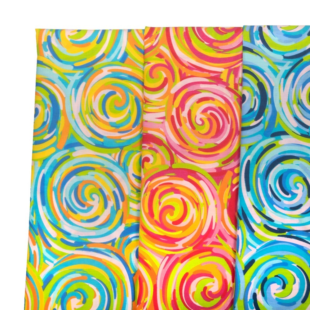 Art Swirl Broadcloth Fabric