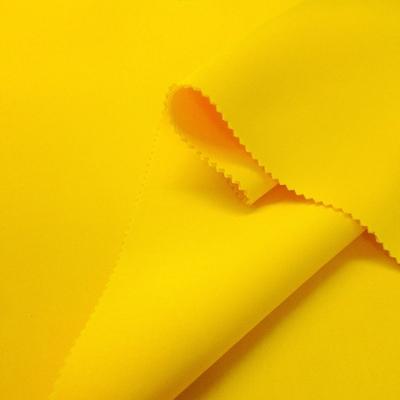 Sunflower Yellow Neoprene Scuba Fabric Curtains with Pockets for Pipe Drape
