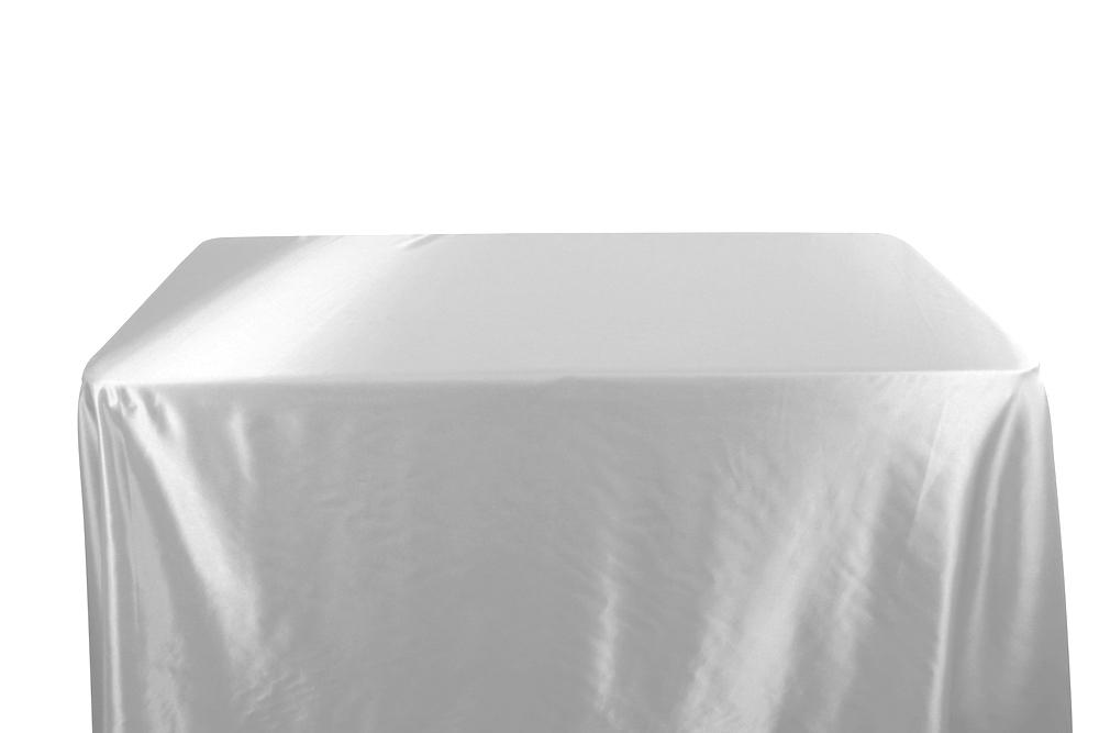 Bridal Satin Rectangular Banquet Table Covers for 6' Foot Tables