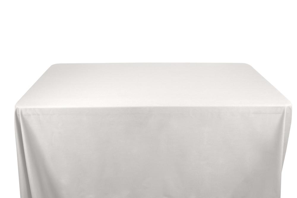 Cotton Polyester Broadcloth Rectangular Banquet Table Covers for 6 ...