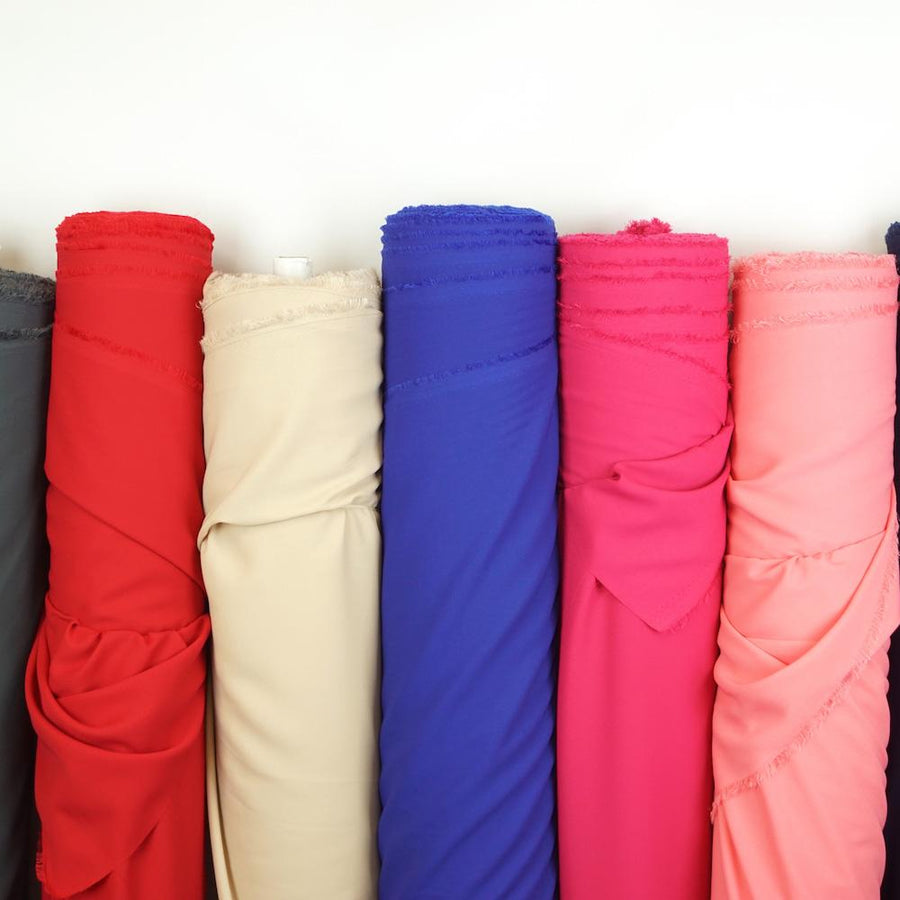 Polyester Wool Dobby Chiffon Fabric 100% Polyester 58/60" Wide