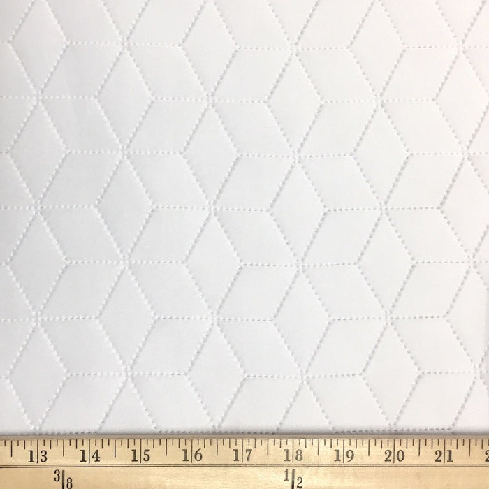 Embossed Cubed Scuba Knit Fabric By The Yard