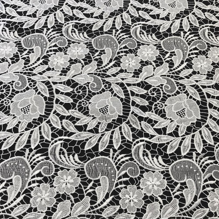 Tulip Guipure French Venice Lace Fabric 52" Wide $22.99/Yard